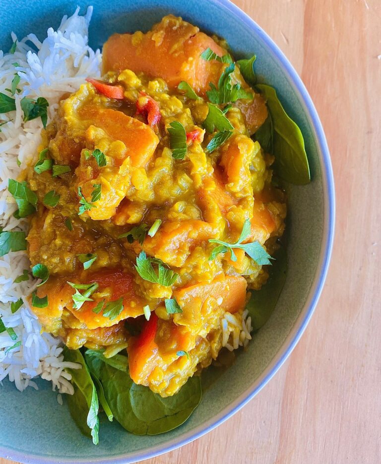 Sweet Potato & Lentil Dhal | Vegan Curry | Cafe Go Geelong